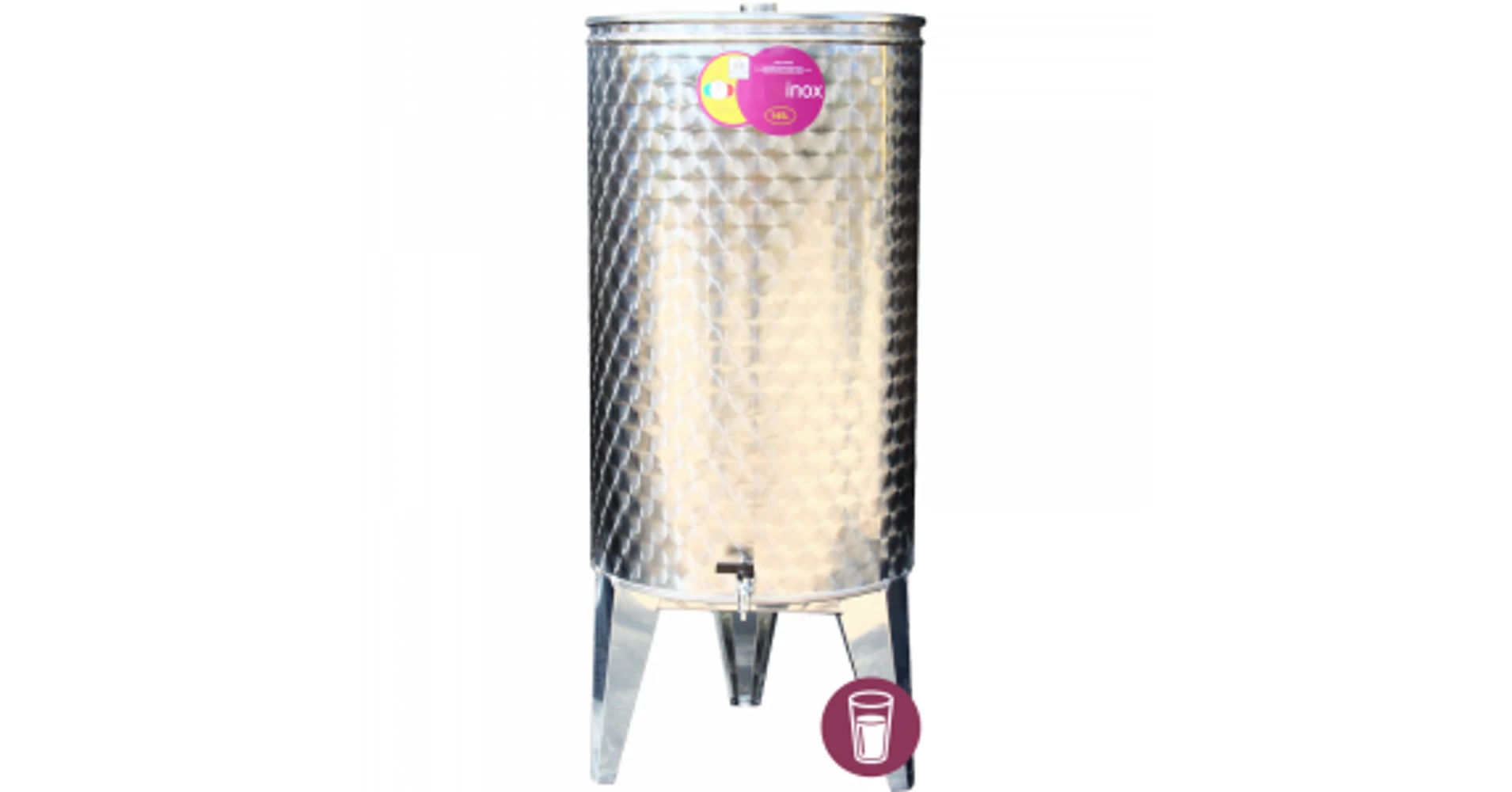 Pálinkatartály Panka inox 145L Ár: 100.470 Ft